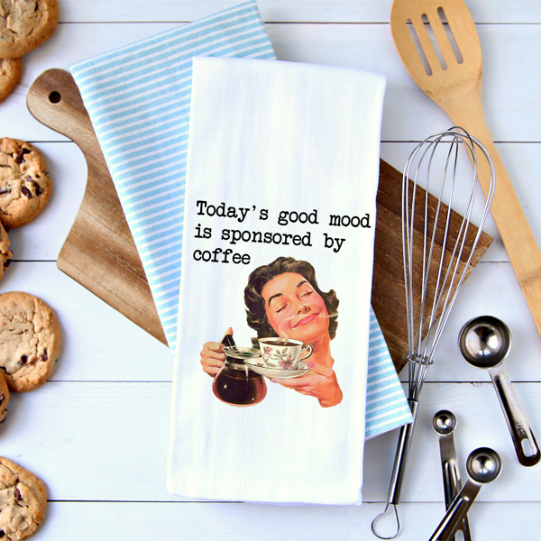Good Mood Tea Towel | Jane.com